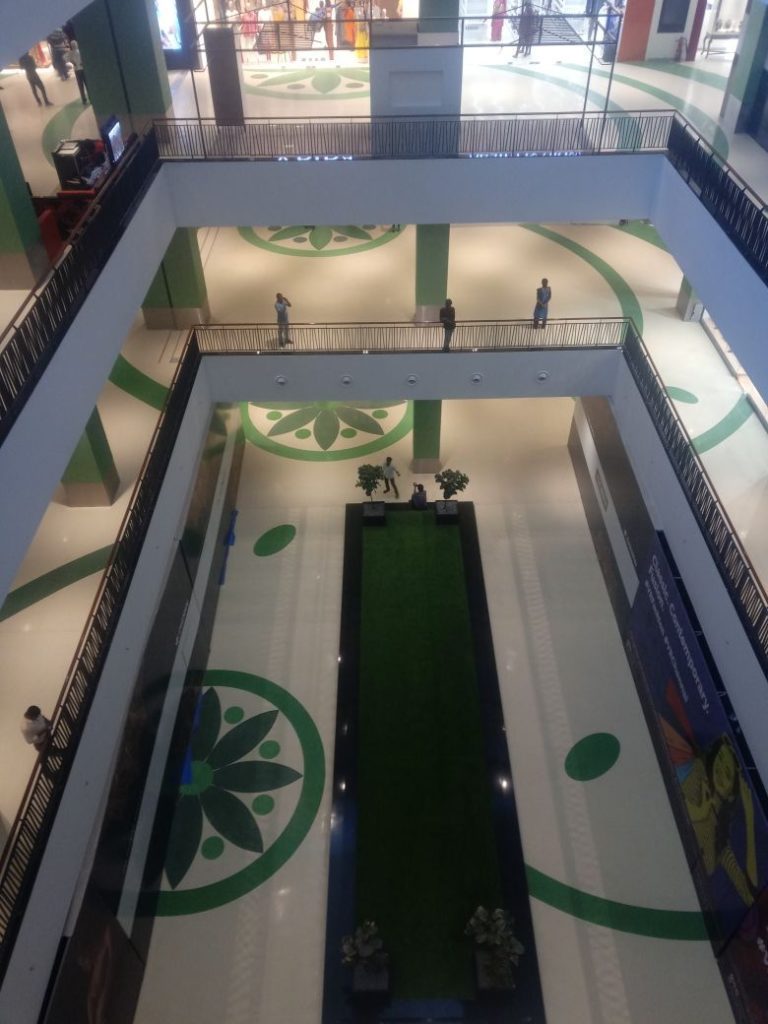 Our flooring work done at largest mall in chennai - VR Mall Anna nagar ...